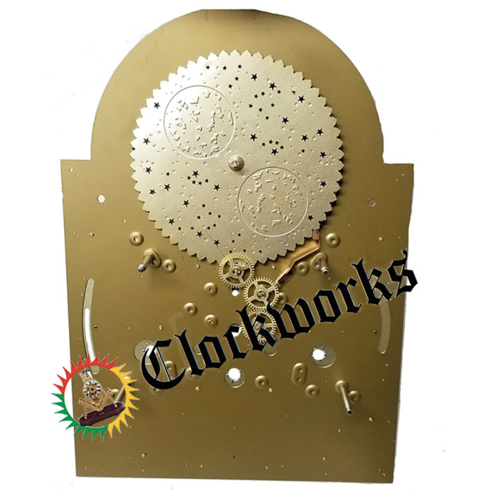Presidential Grandfather Clock Moon Dial 11 x 15 1/2 - Clockworks ...