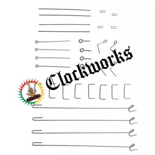Cuckoo Clock Wire Assortment - Cuckoo Clock Parts - Clockworks.