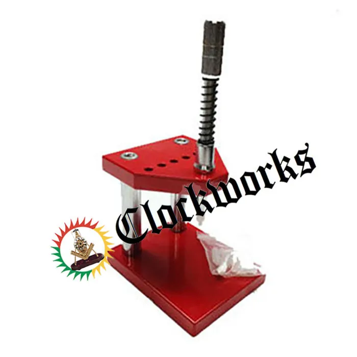 Watch Hand Pressing Tool - Pro job installing watch hands - Clockworks