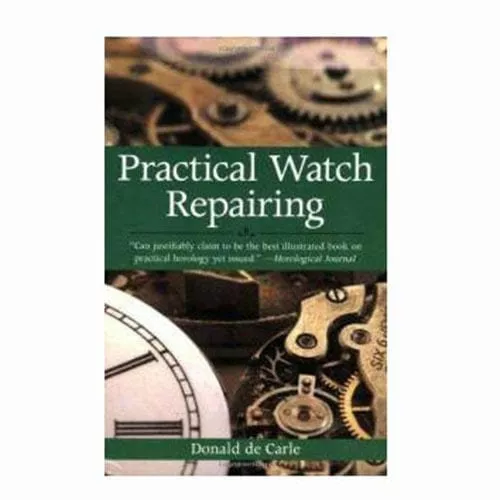 Practical Watch Repair Book - Hard Cover Book - Clockworks.