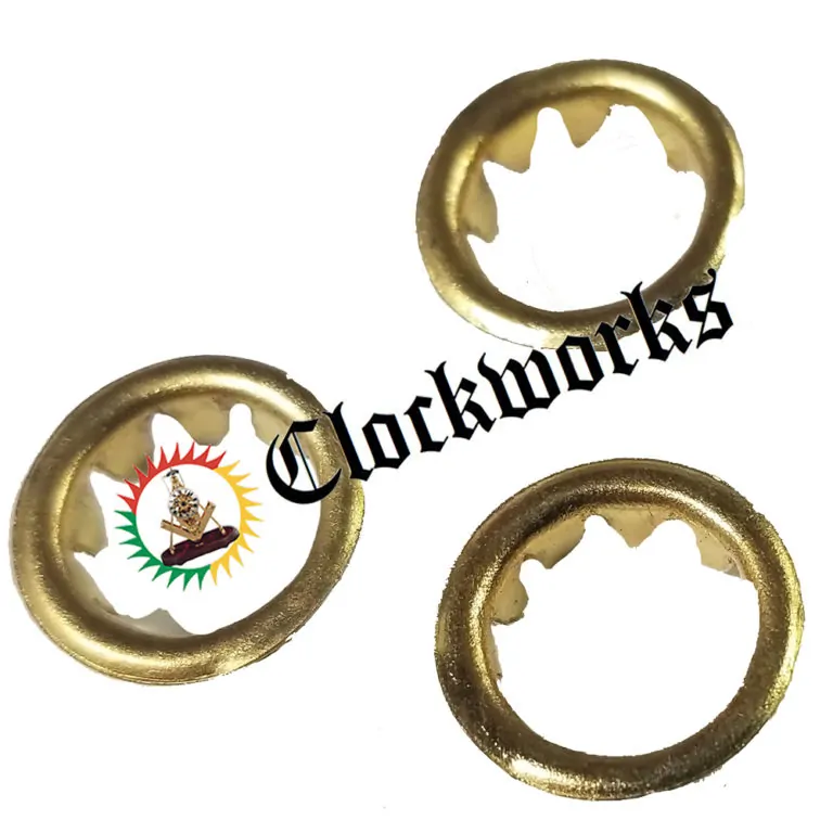 Gold-Tone Clock Dial Numerals - Clock numbers - Clockworks