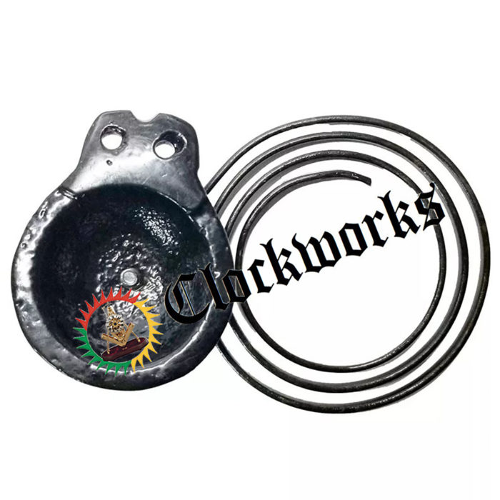 Mantle Clock Coil Gong - Installing a new one - Clockworks
