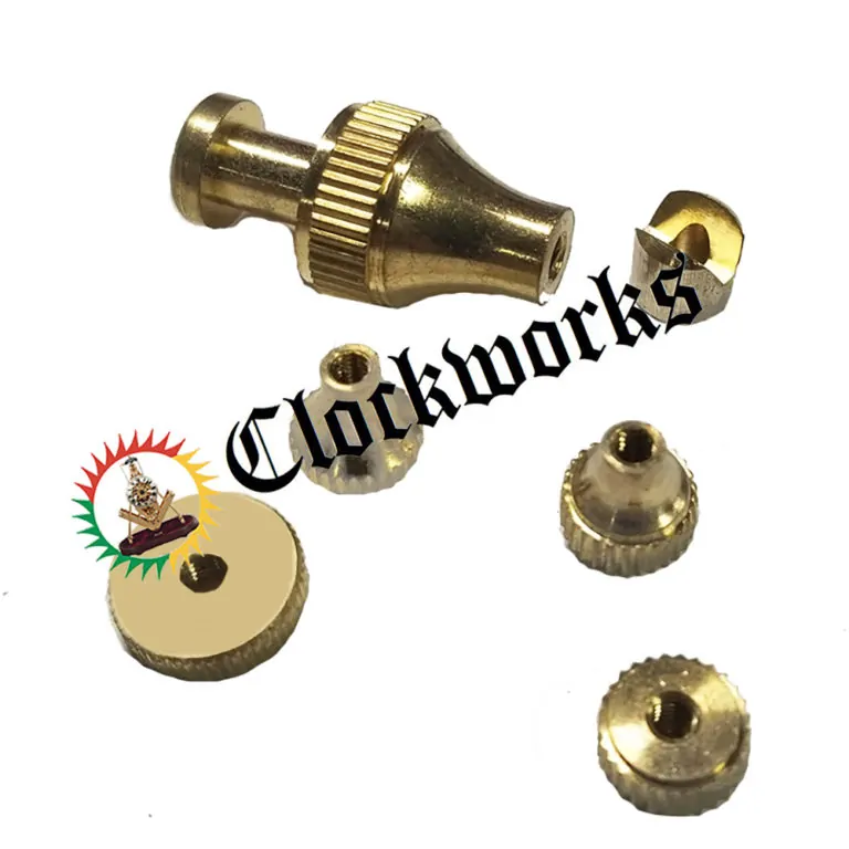 Clock Pendulum Rating Assembly - Clockworks. - Clockworks.