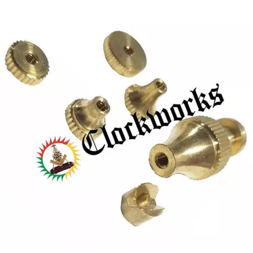 Shelf Clock Pendulum Rating-Nuts - For regulating time - Clockworks.