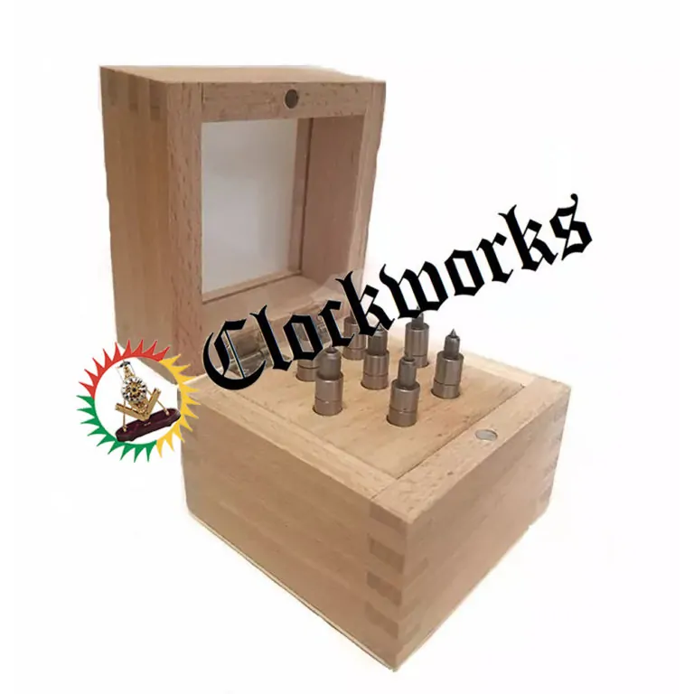 Clock Repair Closing Punches 7pc - Clock repair tools - Clockworks