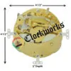 132-071 Ships Bell Clock Movement - 1-800-381-7458- Clockworks ...