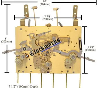 NEW K Series Kieninger Clock Movement - Clockworks : Clockworks