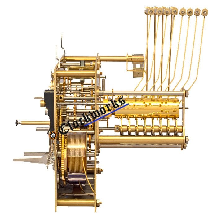 Kieninger Grandfather Clock Kit - 1-800-381-7458- Clockworks. - Clockworks.