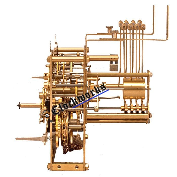 H Series Kieninger Clock Movement Conversion - German Made - Clockworks ...