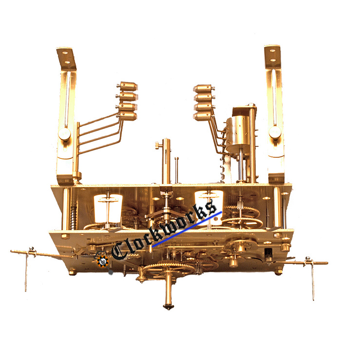 H Series Kieninger Clock Movement Conversion - German Made - Clockworks.
