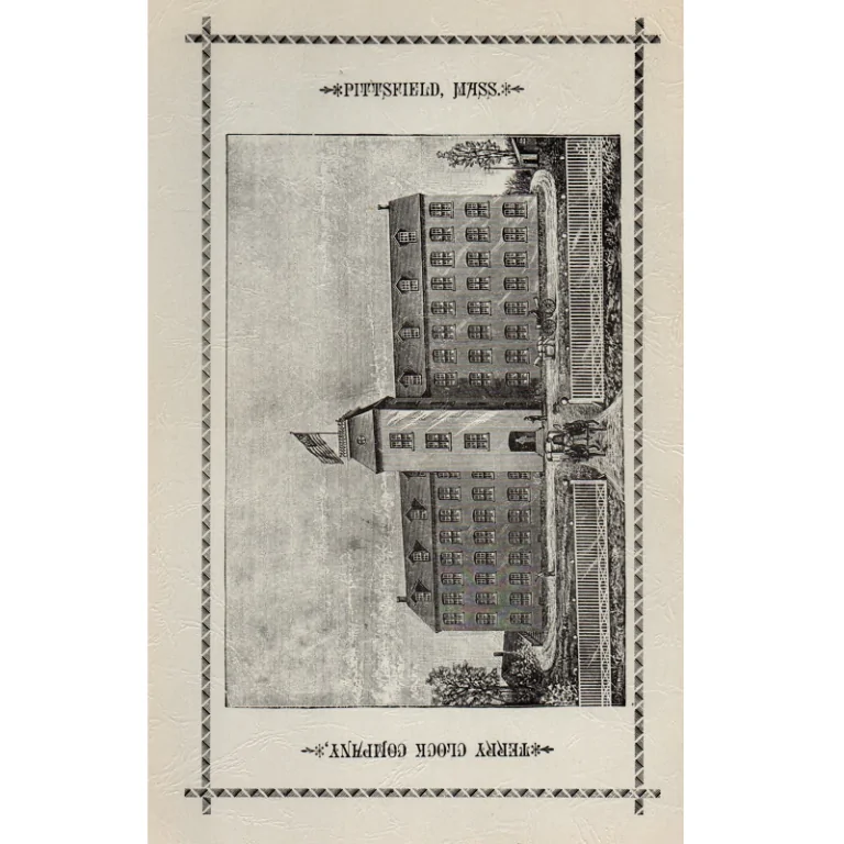 American Clock Making History: 1885 Terry Clock Catalogue
