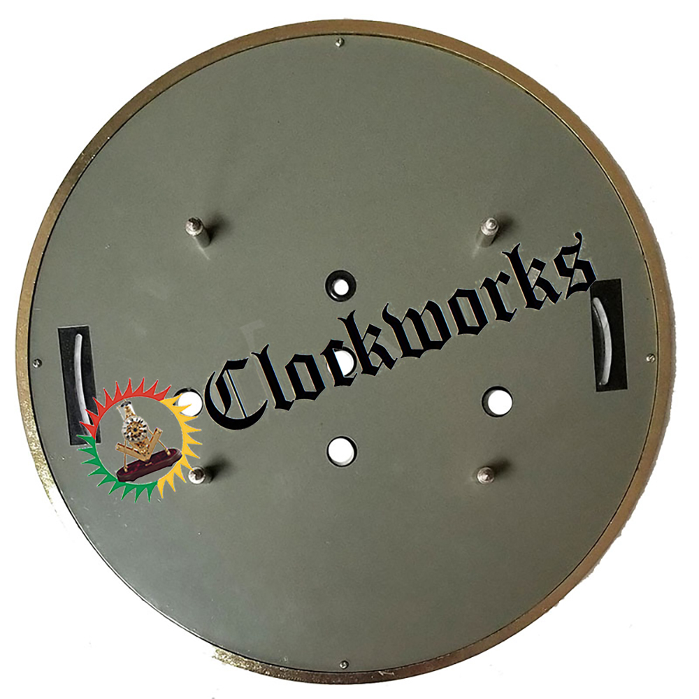 Round Dial for Kieninger KSU - 12 1/2 inch diameter - Clockworks.