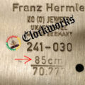 How to Identify a Franz Hermle Clock - Clockworks
