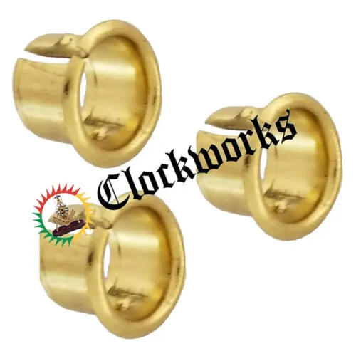 Deep Clock Dial Grommets - 3/8 wide center hole - Clockworks - Clockworks