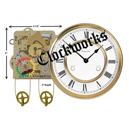 Clock Movement Parts Information - Steps to a clock creation - Clockworks