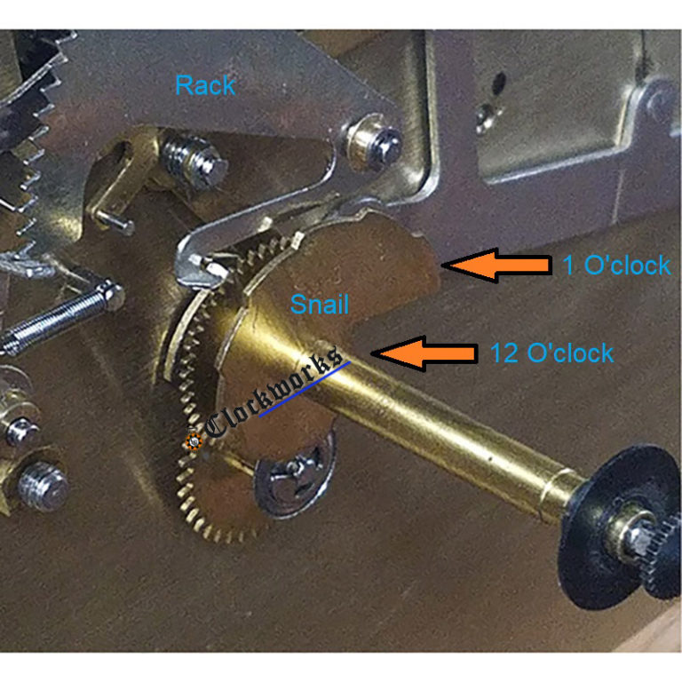 Grandfather Clock Strike Quantity Correction Clockworks Clockworks 