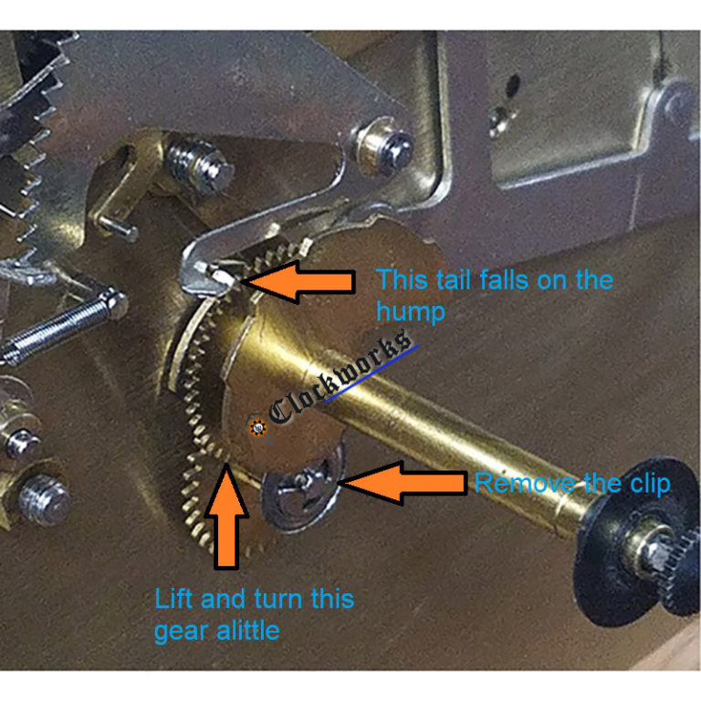 Grandfather Clock Strike Quantity Correction - Clockworks