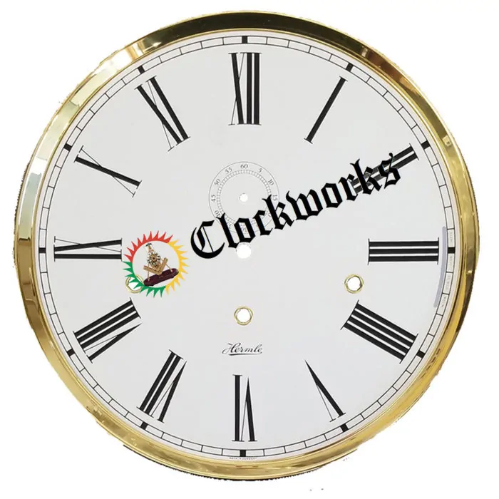 Round Clock Dials - Arabic and Roman - Clockworks