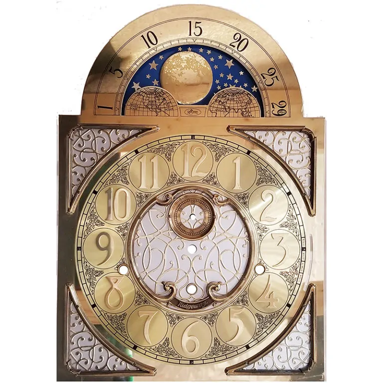 1161-853 Clock Moon Dial - Clockworks. - Clockworks.