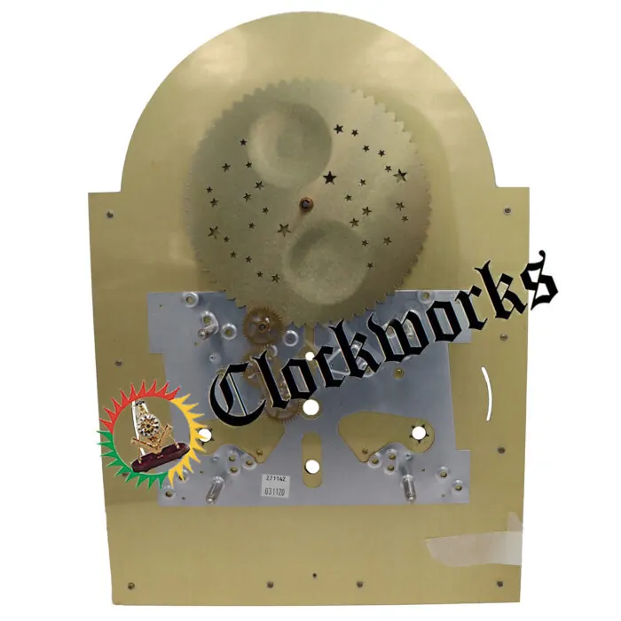 Kieninger(KSU) 12X16 1/2 (305mmX419mm) Clock-Moon-Dial - Clockworks