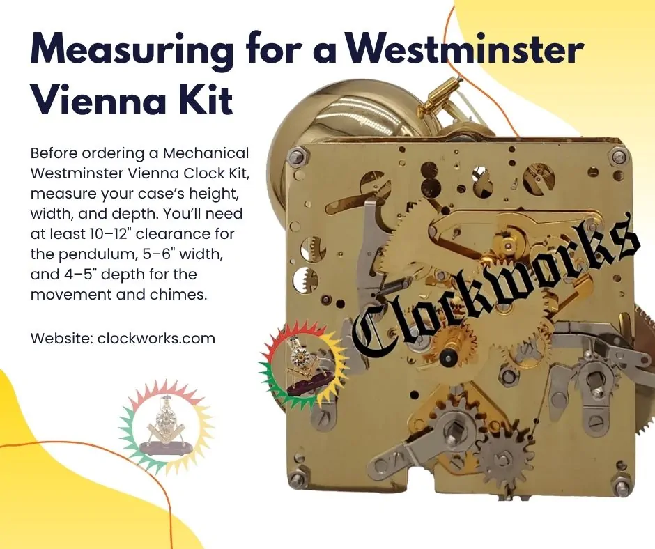 Measure Clock Case Kit — How to Prepare for a Westminster